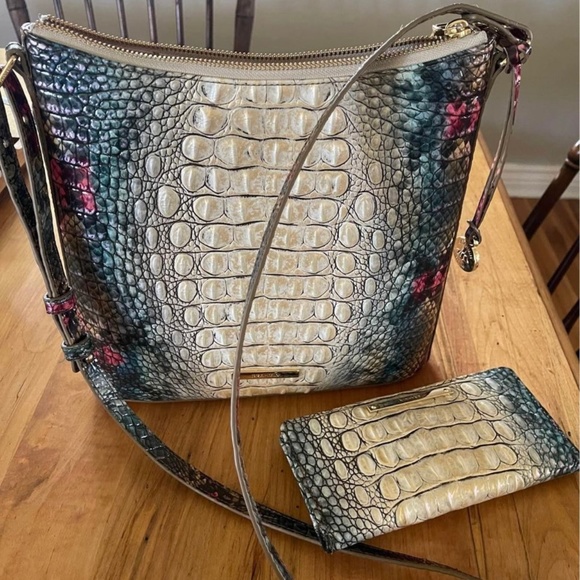 Brahmin | Bags | Brahmin Crossbody With Matching Wallet | Poshmark